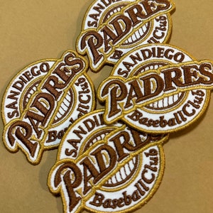 Padres San Diego Baseball Club Embroidery Iron on Patch - Etsy