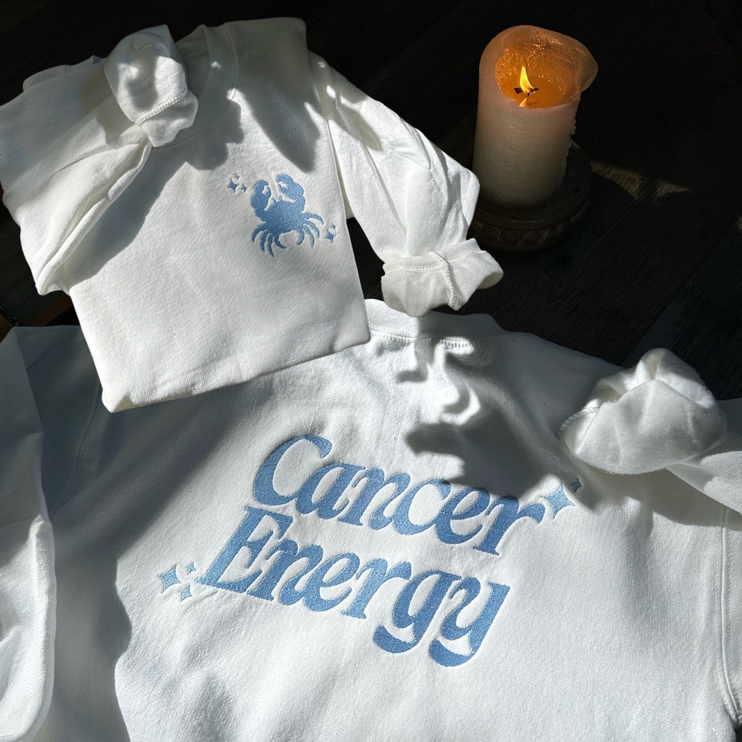 Personalized Zodiac Sign Embroidery Hoodie: Astrology Sweater - Etsy