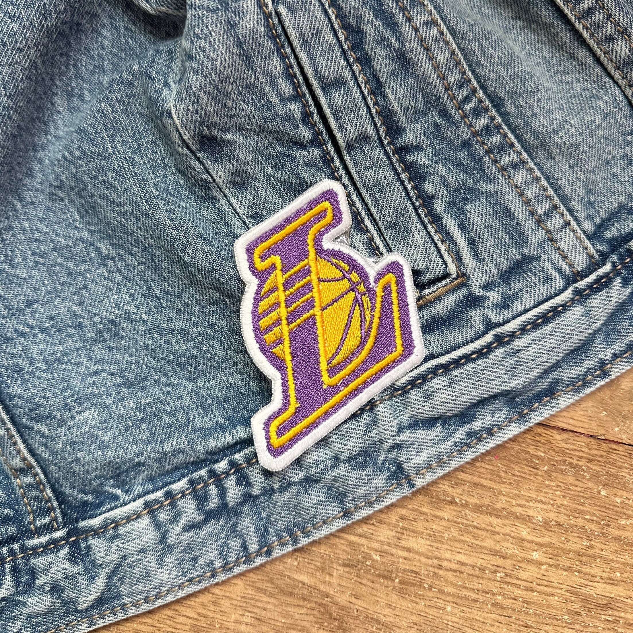 Los Angeles Basketball Team Iron on Patch: Embroidered LA Patches - Etsy