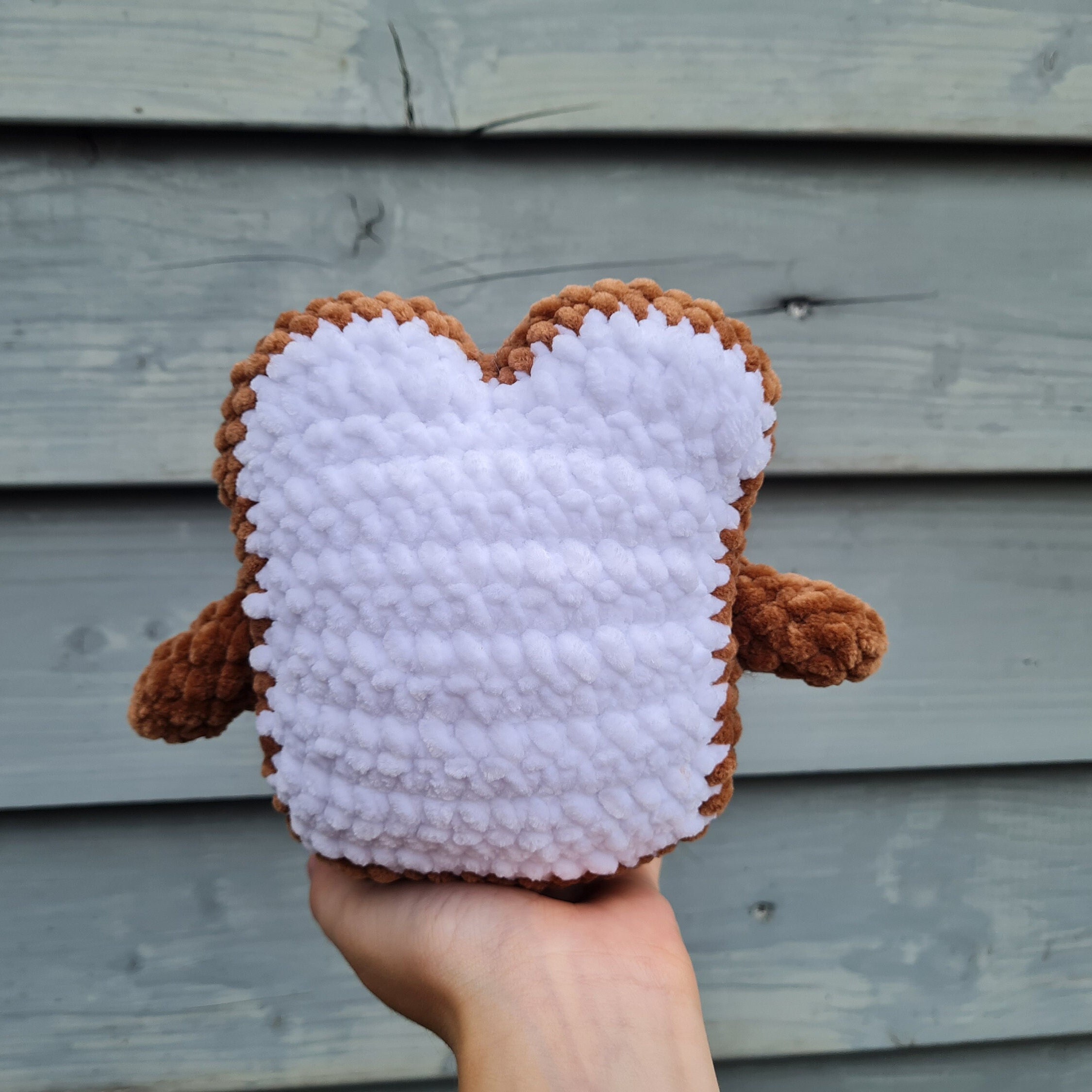 Toast Crocheted Toast Amigurumi Toast Plushie Toast Crochet Amigurumi ...