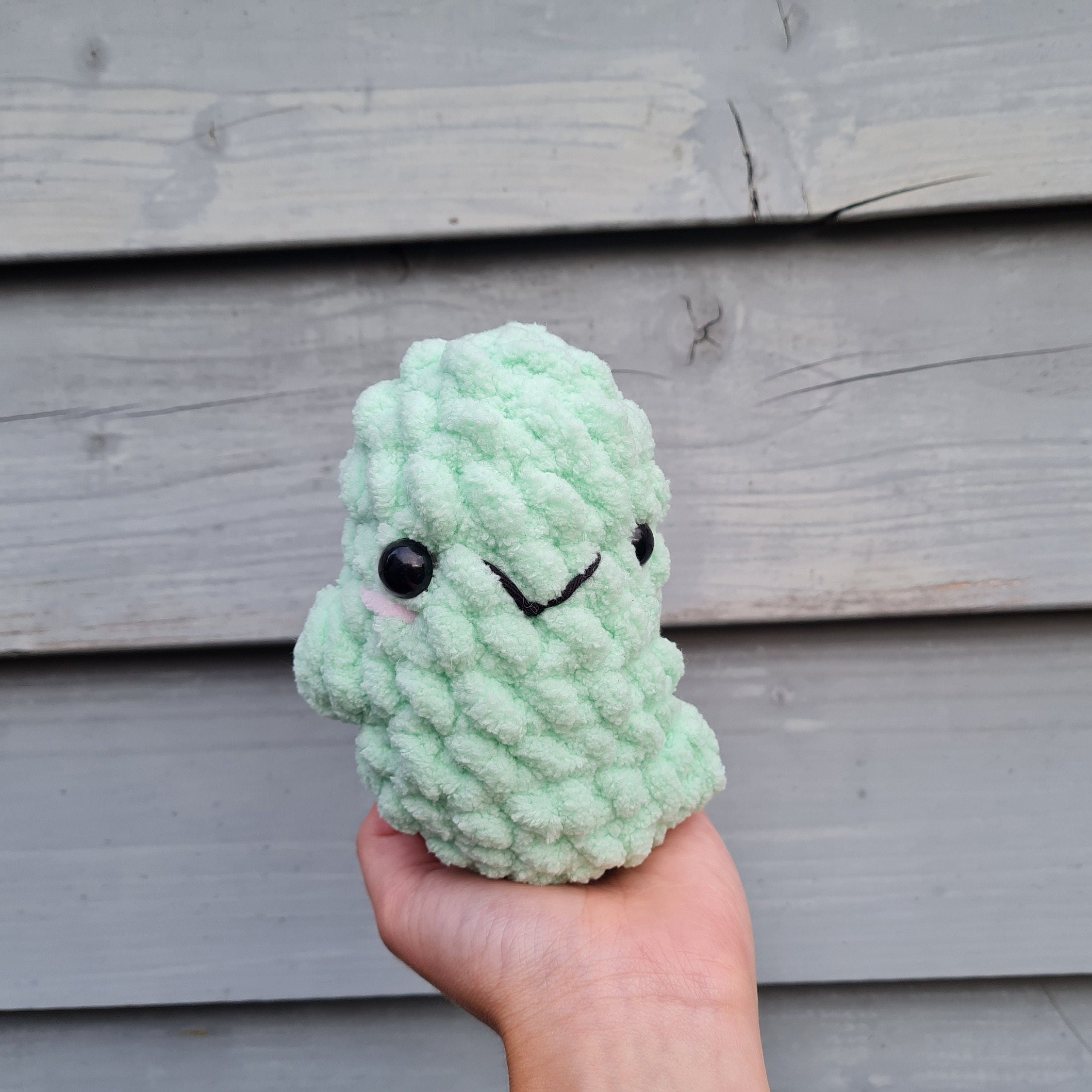 Pickle Crocheted Pickle Crochet Amigurumi Pickle Amigurumi Plushie ...
