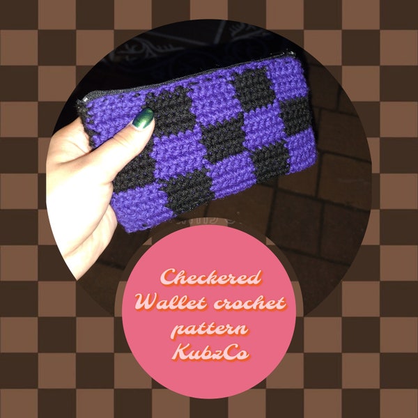 Crochet Checker Pattern - Etsy