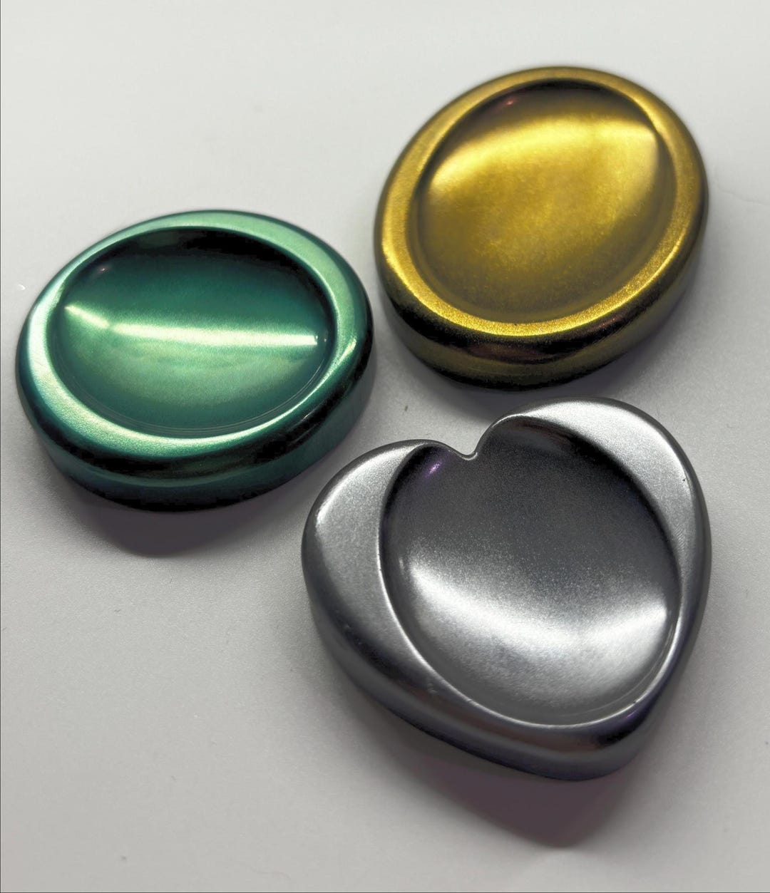 Gothic Witchy Worry Stones Set of 5 | Resin Fidget Comfort | Dark ...