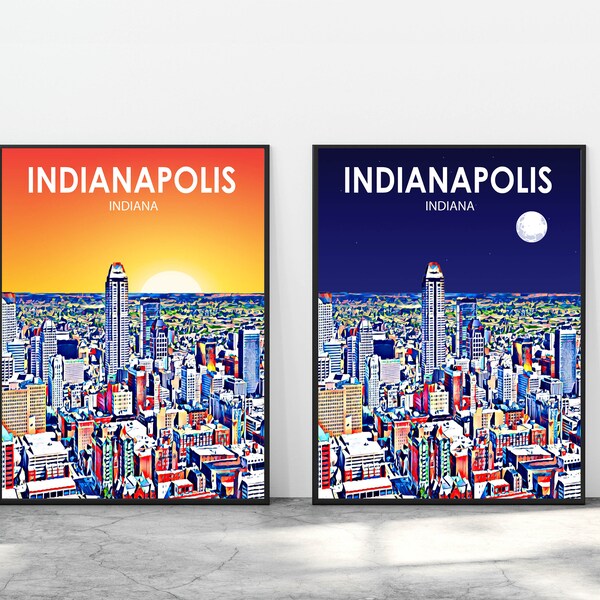 Indianapolis Art - Etsy