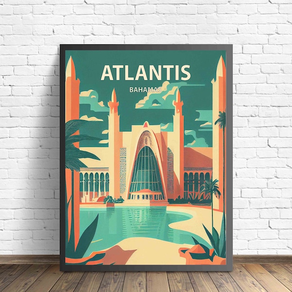 Atlantis Wall Art - Etsy