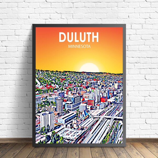 Duluth Poster - Etsy