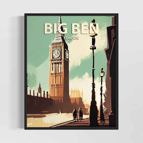 Big Ben Art - Etsy