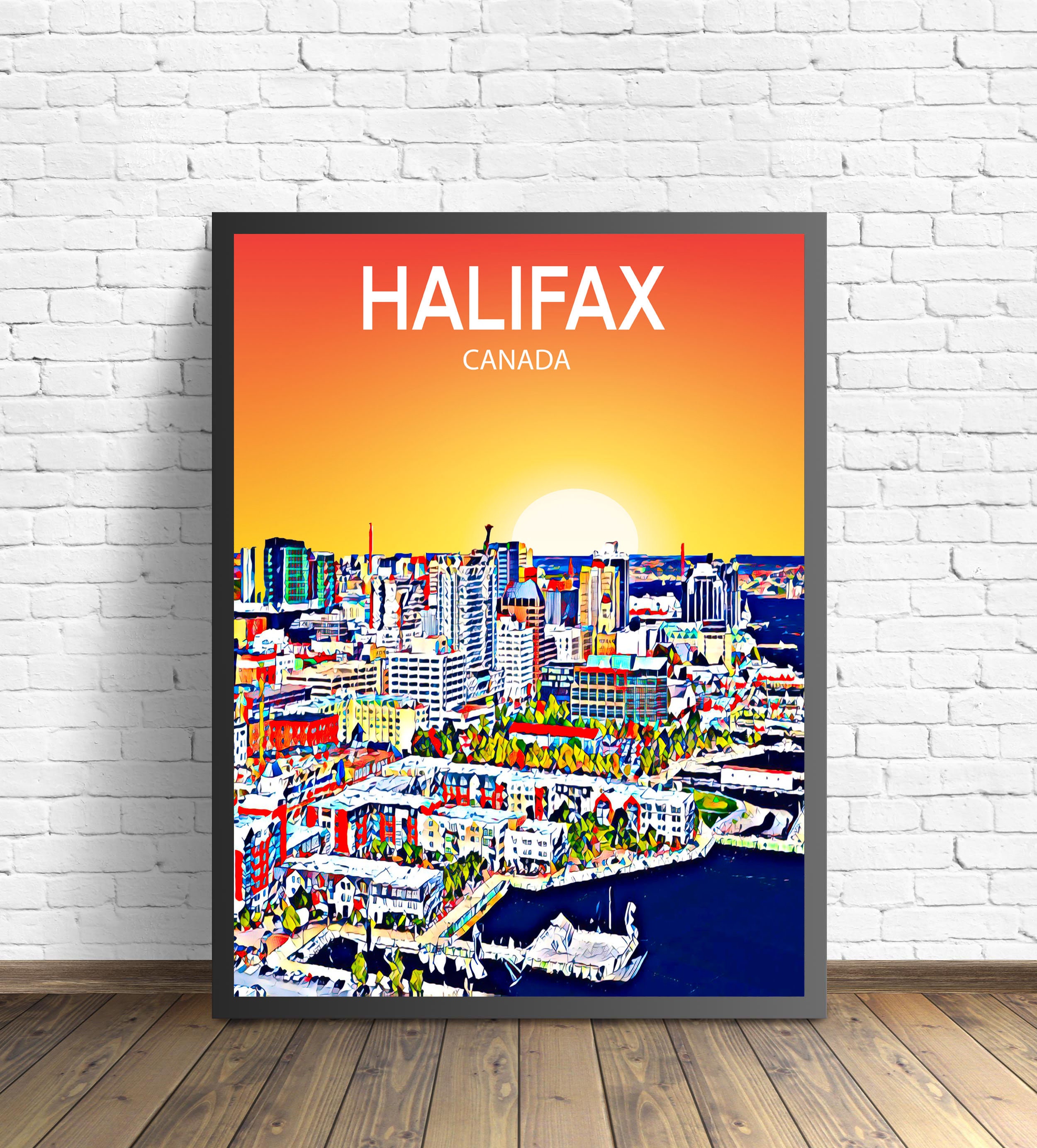 Halifax Skyline Night