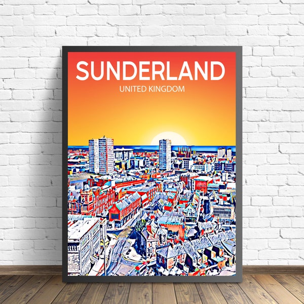 Sunderland Print - Etsy