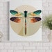 Dragonfly Retro Art Print Dragonfly Illustration Dragonfly - Etsy
