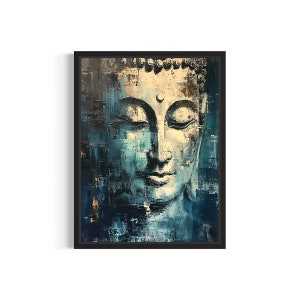 Buddha Dharma Poster Art Print, Religion Wall Art Decoration Artwork - Etsy