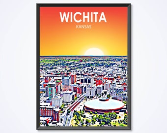 Kansas Landscape Canvas - Etsy