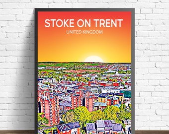 Stoke on Trent Poster - Etsy