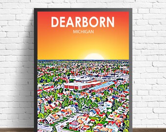 Dearborn Wall Art - Etsy