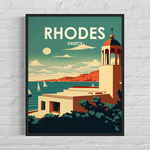 Rhodes Greece - Etsy