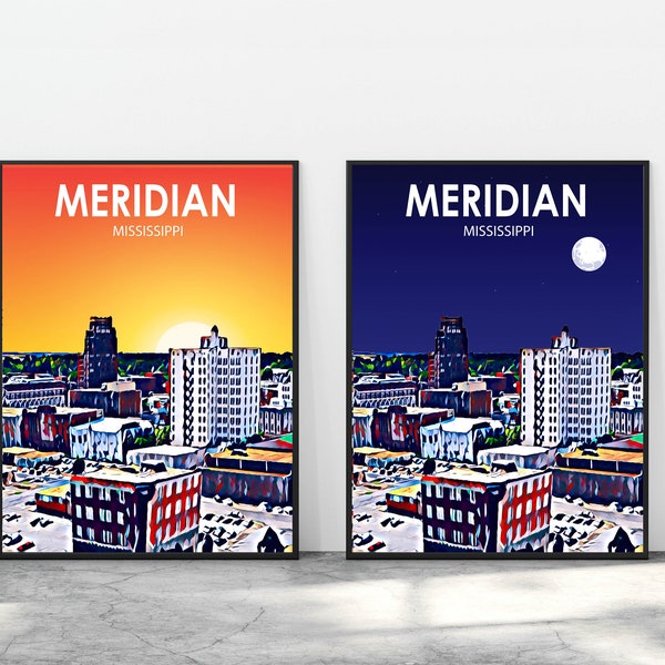 Meridian Poster - Etsy