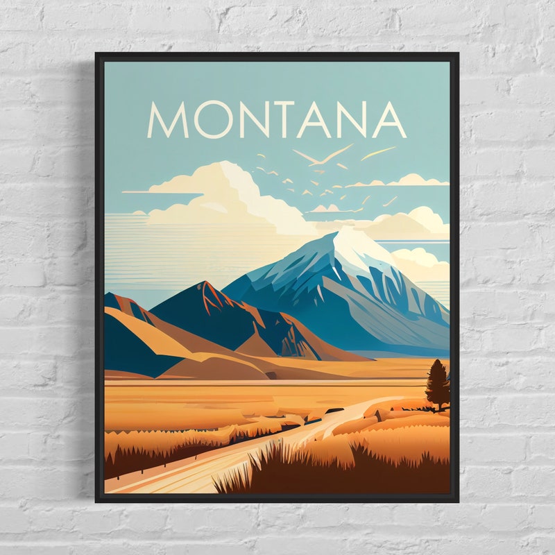 Montana Art - Etsy