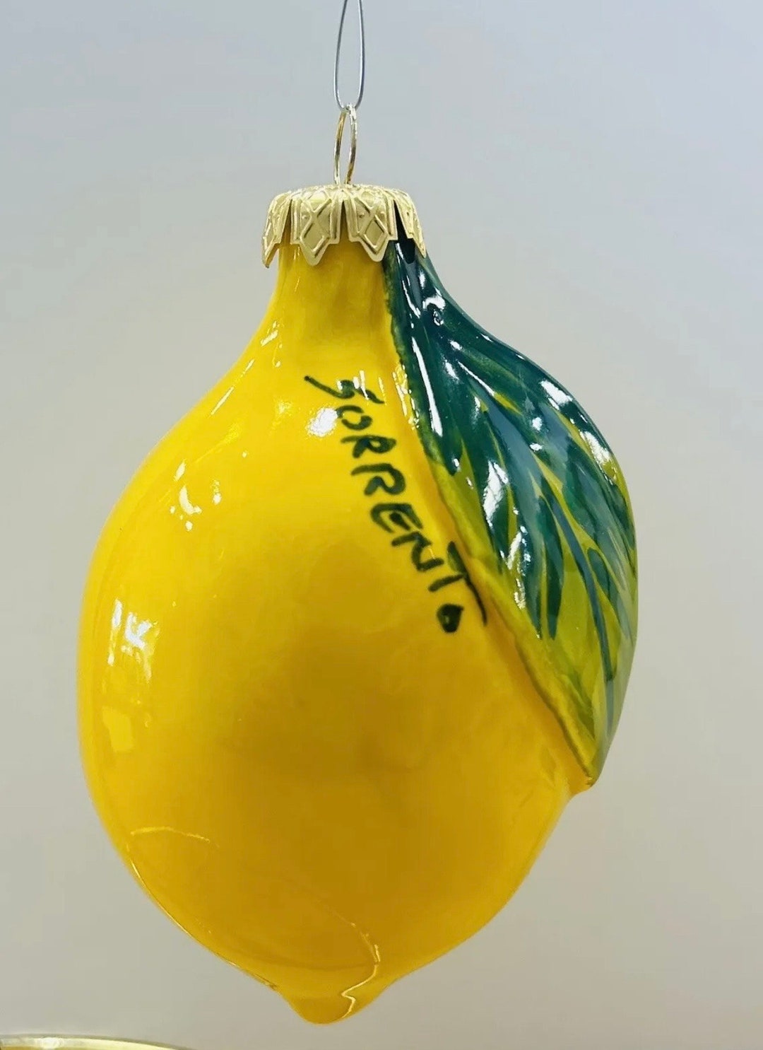 Hand-painted Italian Lemon Ornament – Vietri Sul Mare Ceramics - Etsy