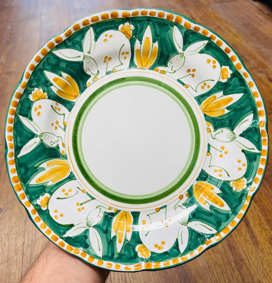Vietri Sul Mare Campagna Pattern 10’’ Dinner Plate (6animals,best ...
