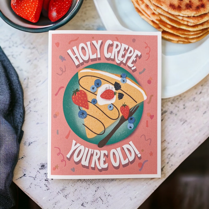 Food Pun Birthday Cards - Etsy