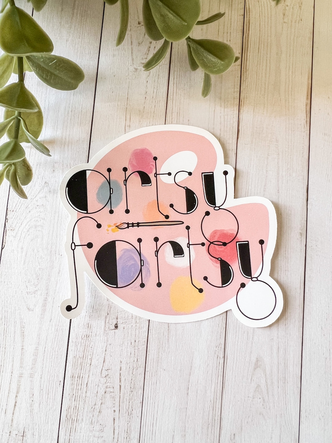 Sticker for Artist Cute Art Sticker Gift for Artist Artist Gift - Etsy