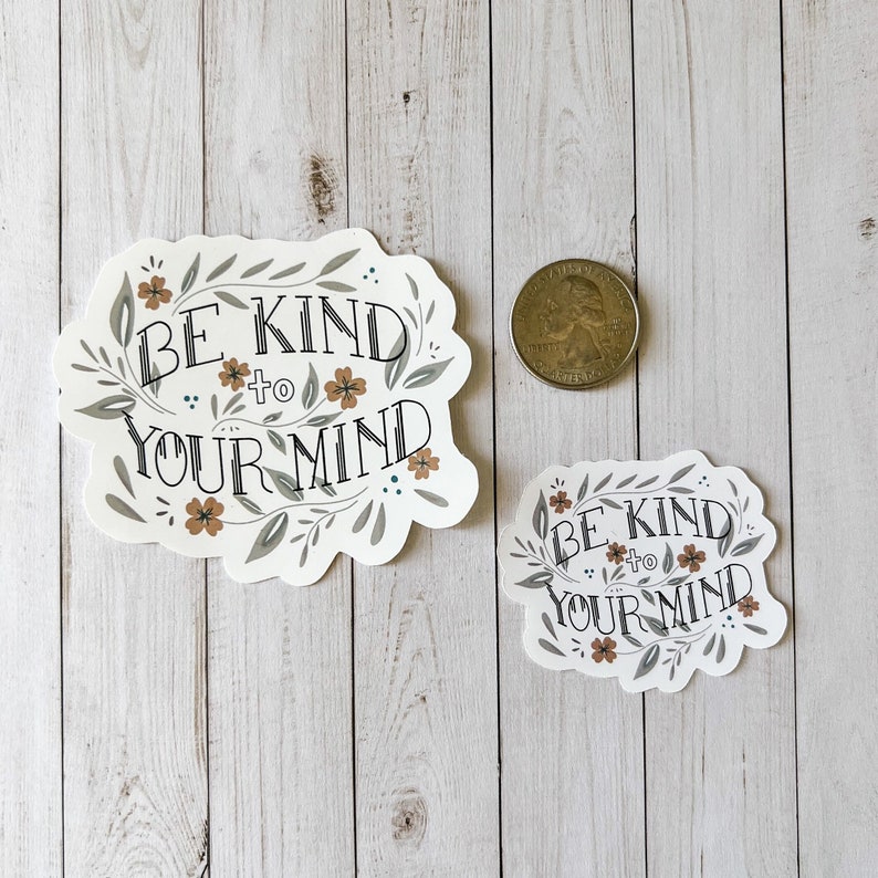 Inspirational Sticker | Sticker About Kindness | Laptop Decal | Sticker ...