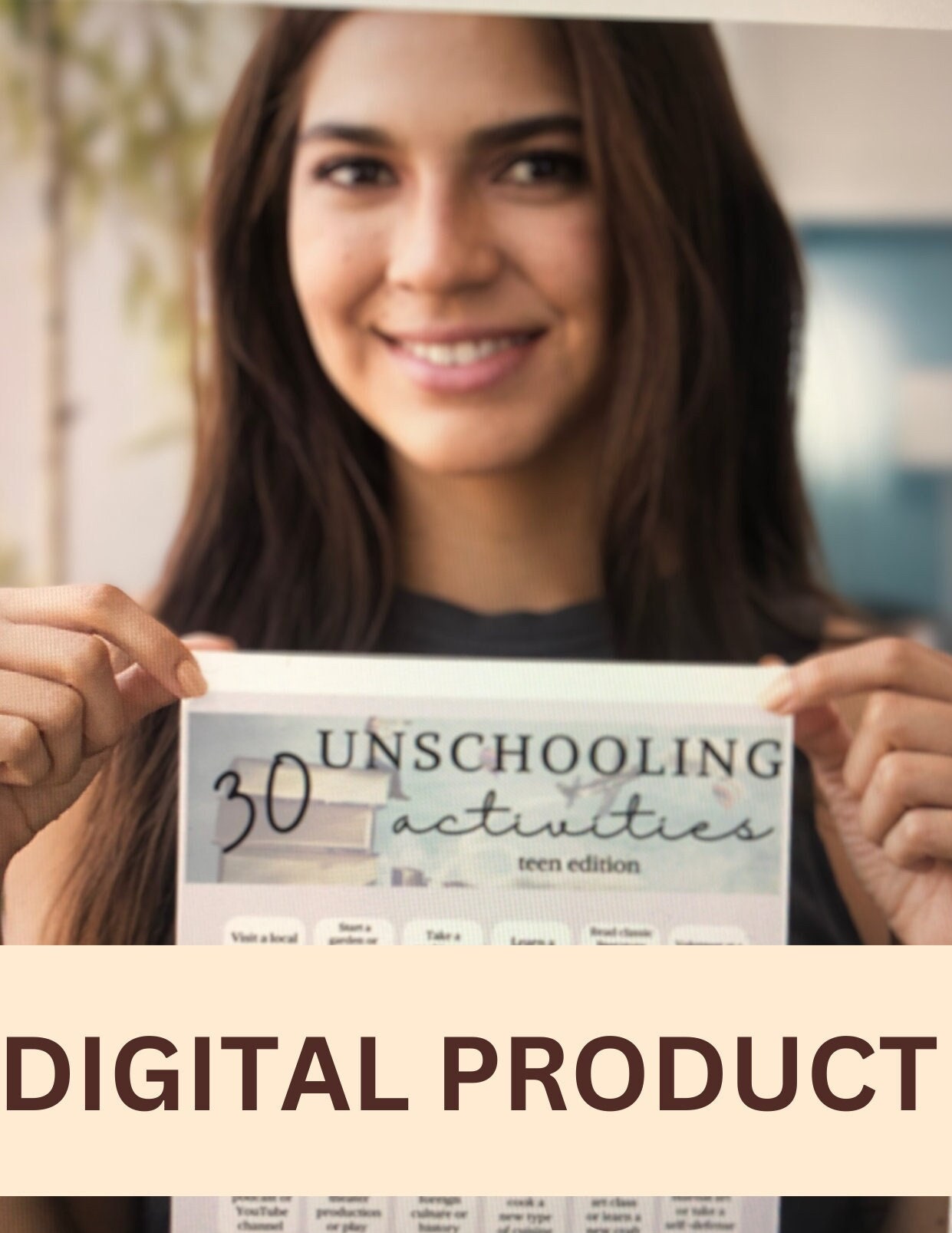 DIGITAL VERSION* 30 Unschooling Activities: TEEN Edition (instant ...