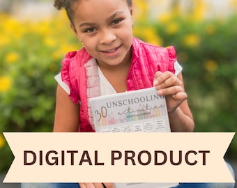 DIGITAL VERSION 30 Unschooling Activities: TEEN Edition instant ...