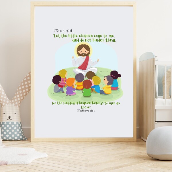 Children Come to Me - Etsy