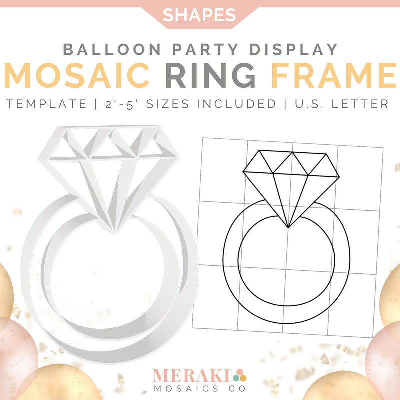 Wedding Ring Balloon - Etsy