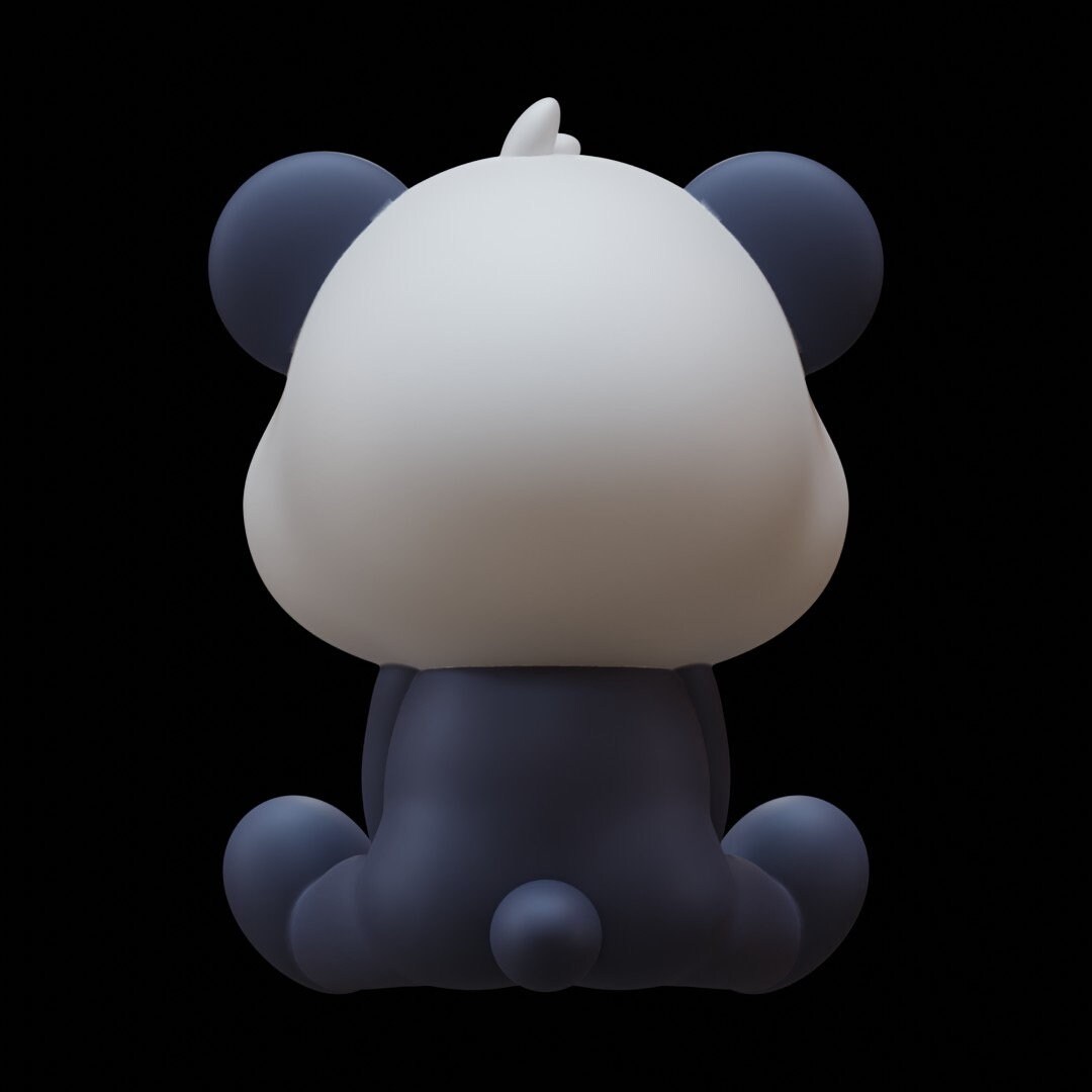 Cute Panda - STL - Etsy