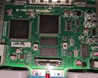 Authentic Nintendo 64 Console Motherboard Region Free N64 Motherboard ...