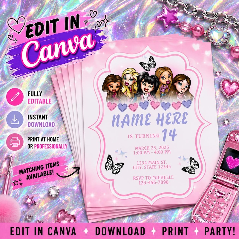 Aesthetic Bratz Dolls - Etsy