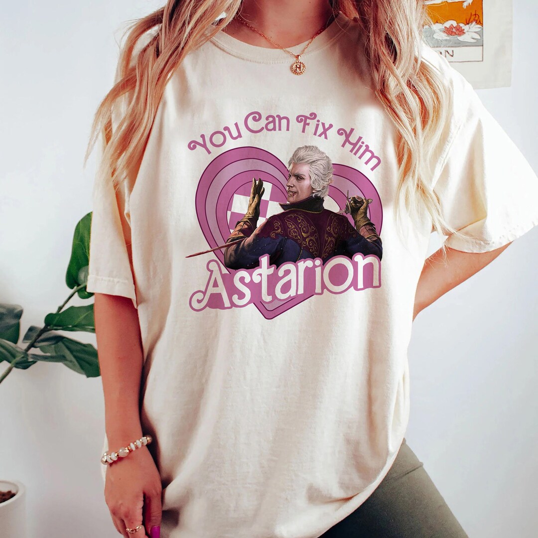 You Can Fix Him Shirt Astarion Baldurs Gate 3 Merch Shirt - Etsy