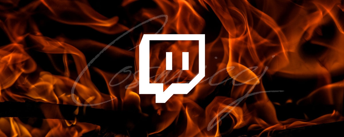 Fire Twitch Banner - Etsy