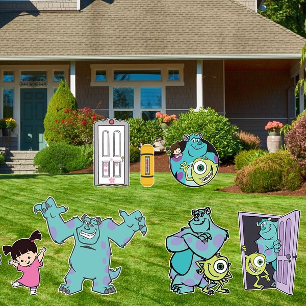 Monster Inc Trunk or Treat - Etsy