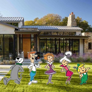 The Jetsons Jorge Jetson, Jane, Judy, Elroy and Their Dog Astro Yard ...