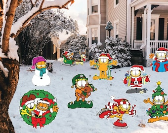 Garfield Christmas Gift - Etsy