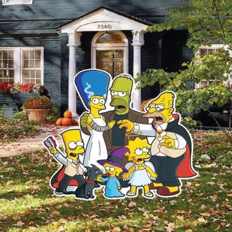 The Simpsons Vampire - Etsy