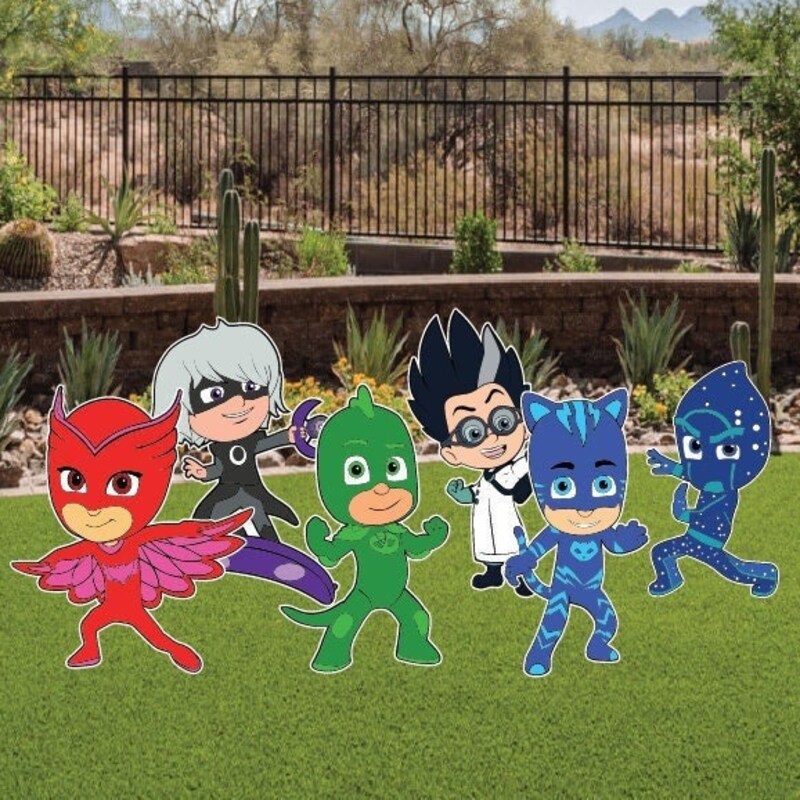 Pj Mask Decorations - Etsy