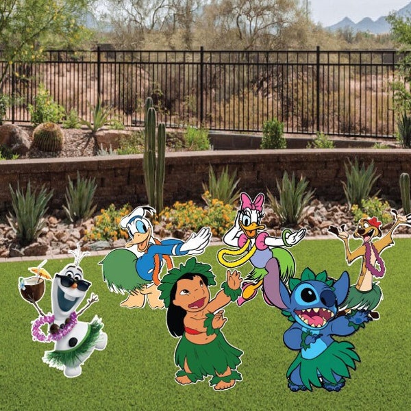 Lilo and Stitch Luau Party Sign - Etsy