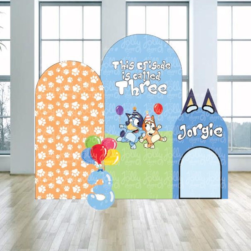 Bluey Backdrop - Etsy