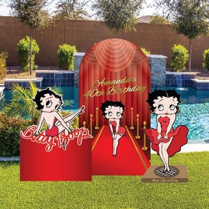 Betty Boop Party Photo Booth - Etsy