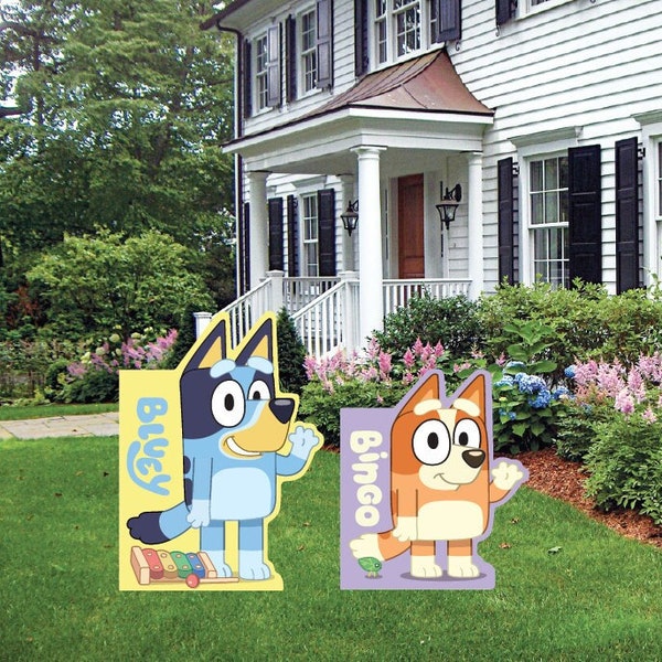 Bluey Cutouts - Etsy