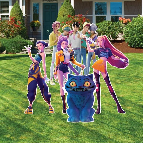 Kpop Demon Hunter Cutouts - Etsy