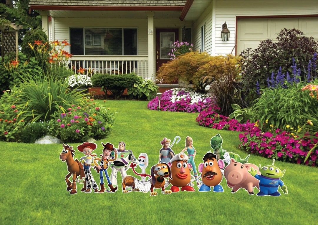 Toy Story Buzz Lightyear Woody Jessie Bullseye Forks Ham Rex Bo Peep ...