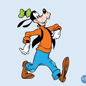 Goofy Party Decoration Disney Yard Sign Cut Out - Etsy