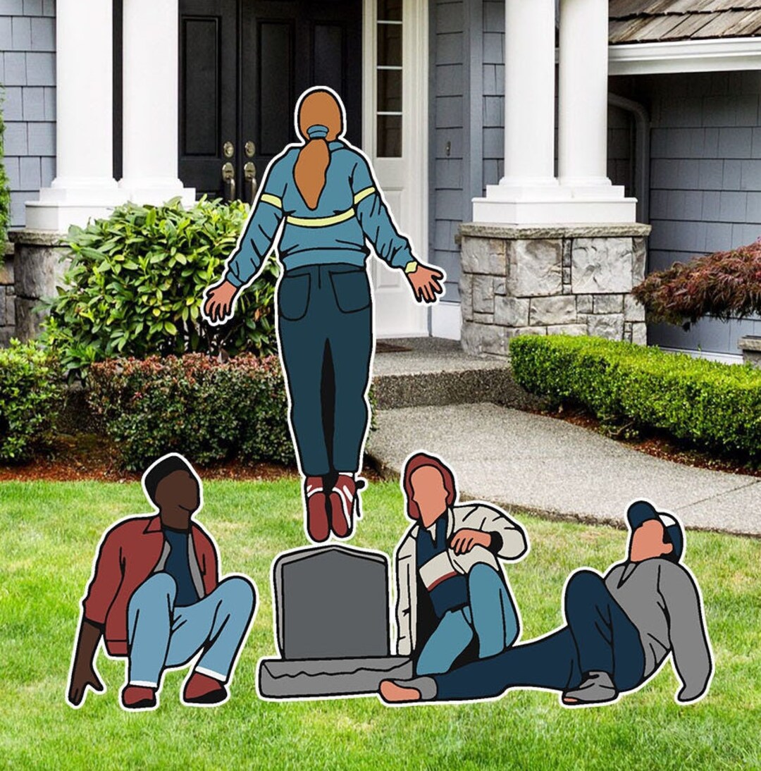 Stranger Things Graveyard Running up That Hill Max Floating - Etsy