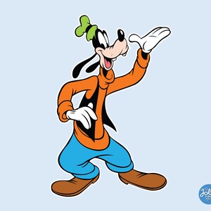 Goofy Party Decoration Disney Yard Sign Cut Out - Etsy