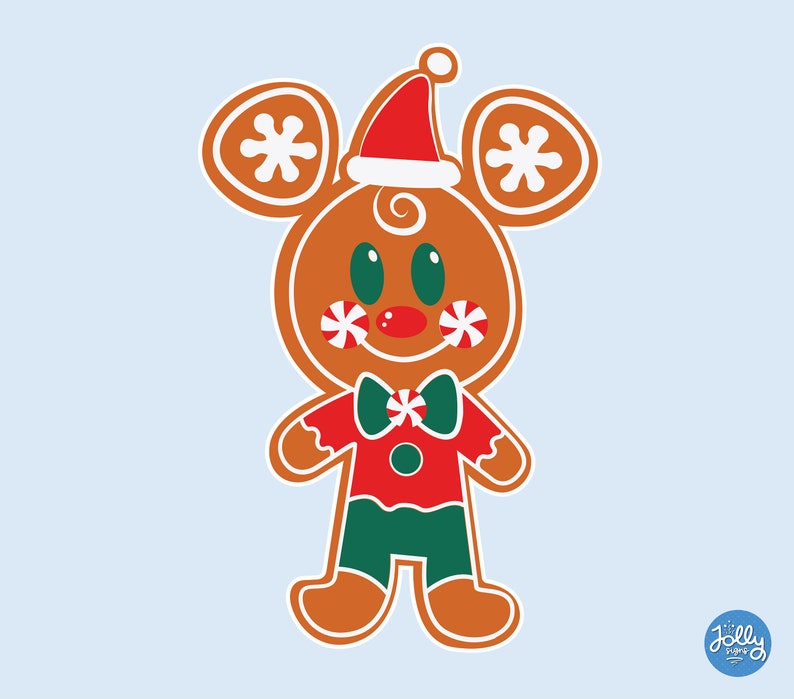 Ginger Bread Mickey Mouse Minnie Mouse Donald Duck Daisy - Etsy